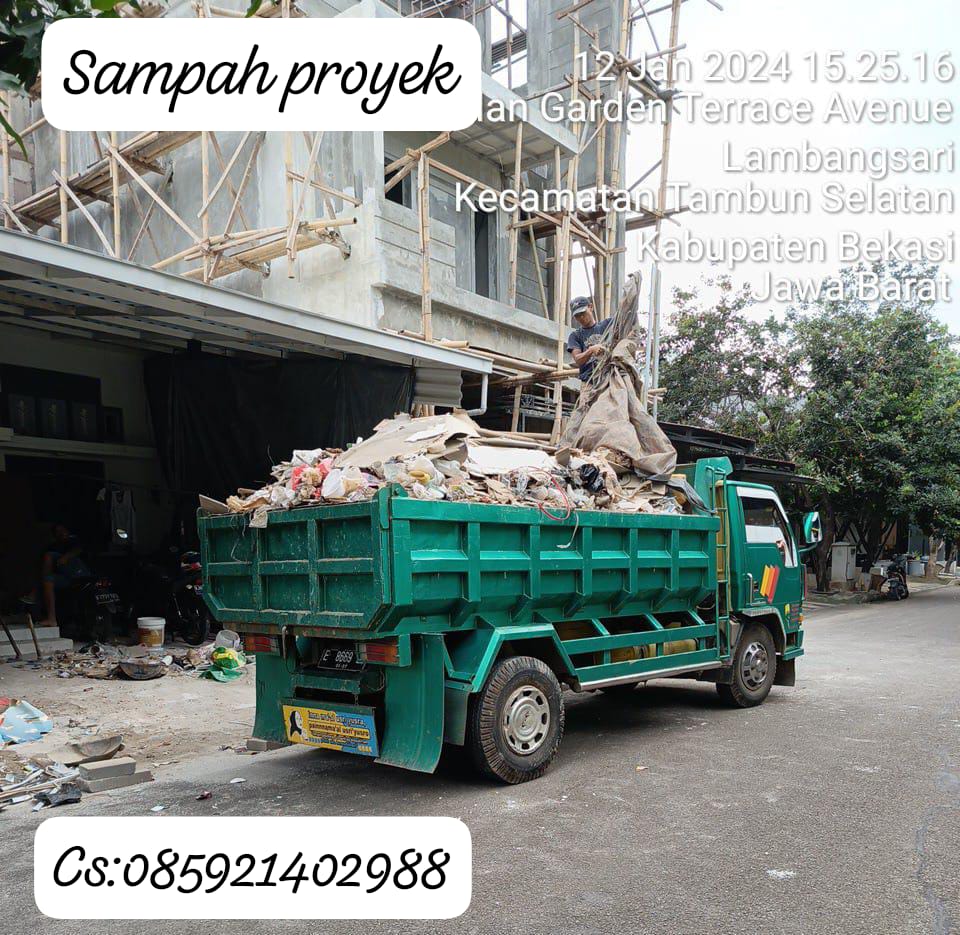 Jasa Buang Puing Profesional Terbaik di Tambun Bekasi